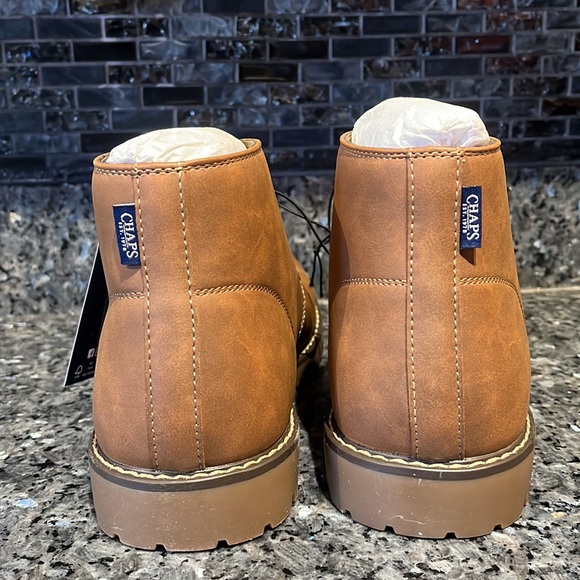 Chaps | Shoes | Nib Chaps Lug Sole Brown Chukka Ankle Boots Vegan ...